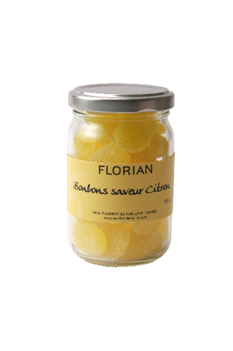Bonbons acidulés au citron - Confiserie Florian